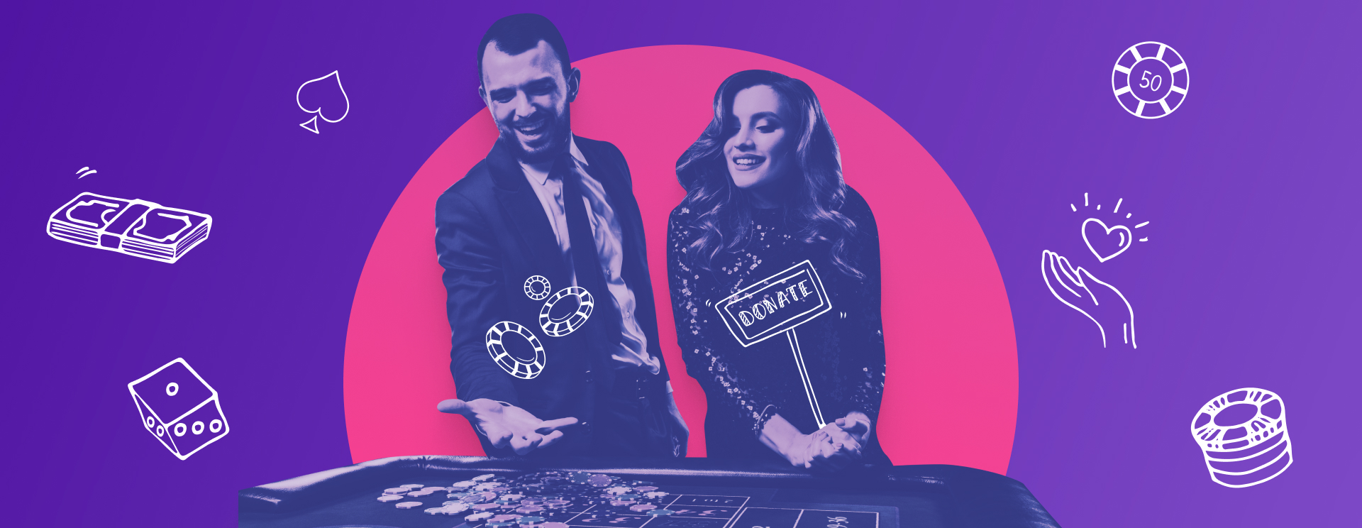 How to host a charity casino night | Fundraising idea